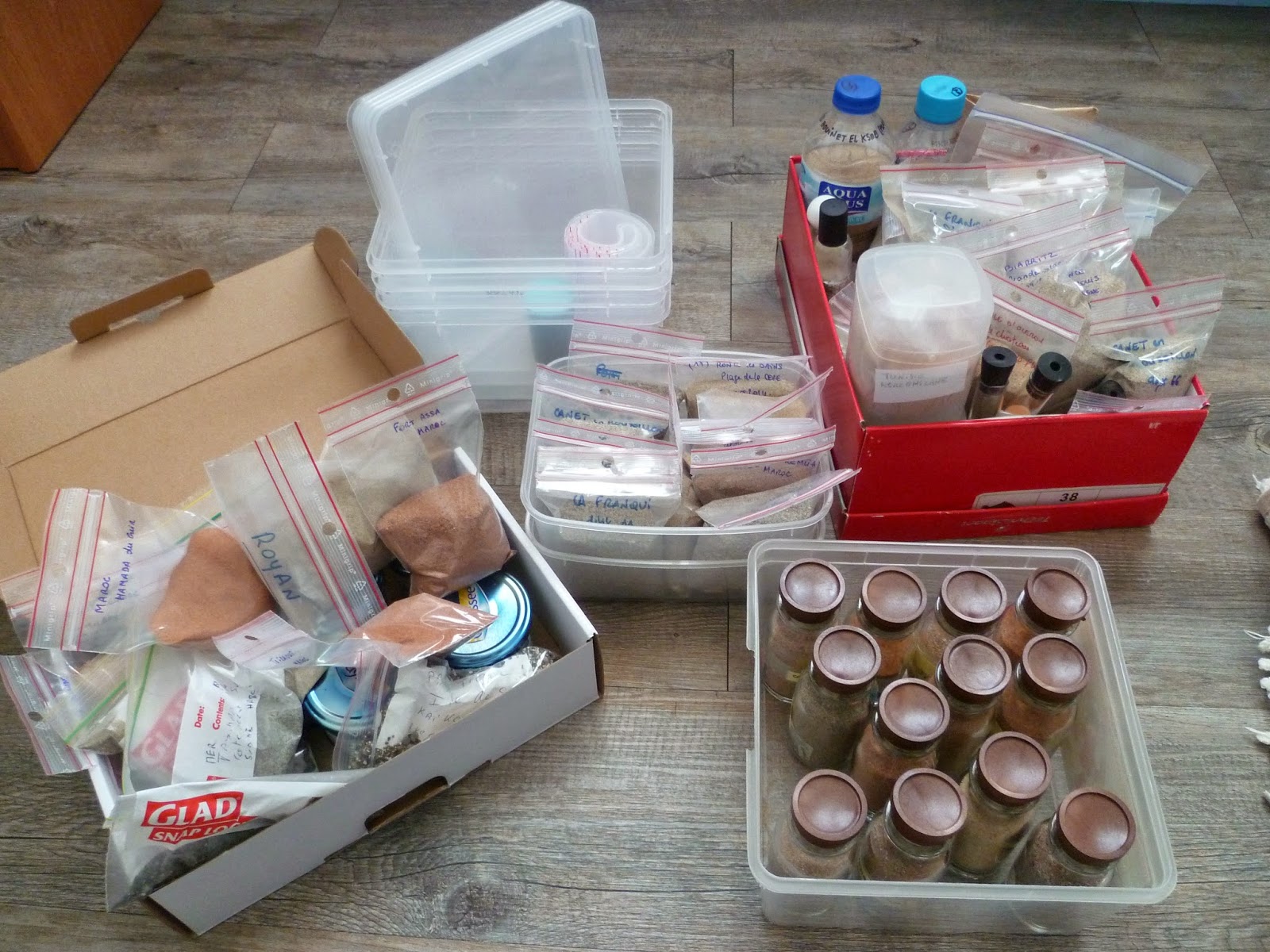 Ma collection de sable: Démarrer une collection