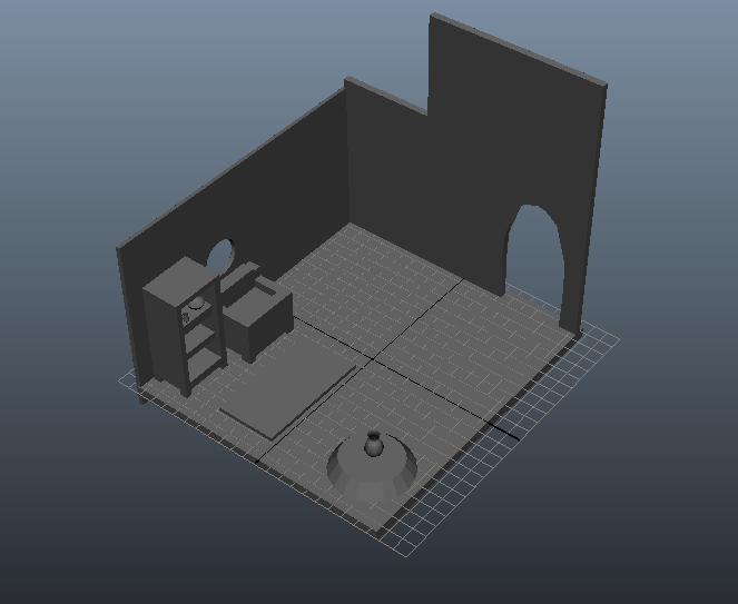 Maya Layout: Modeling