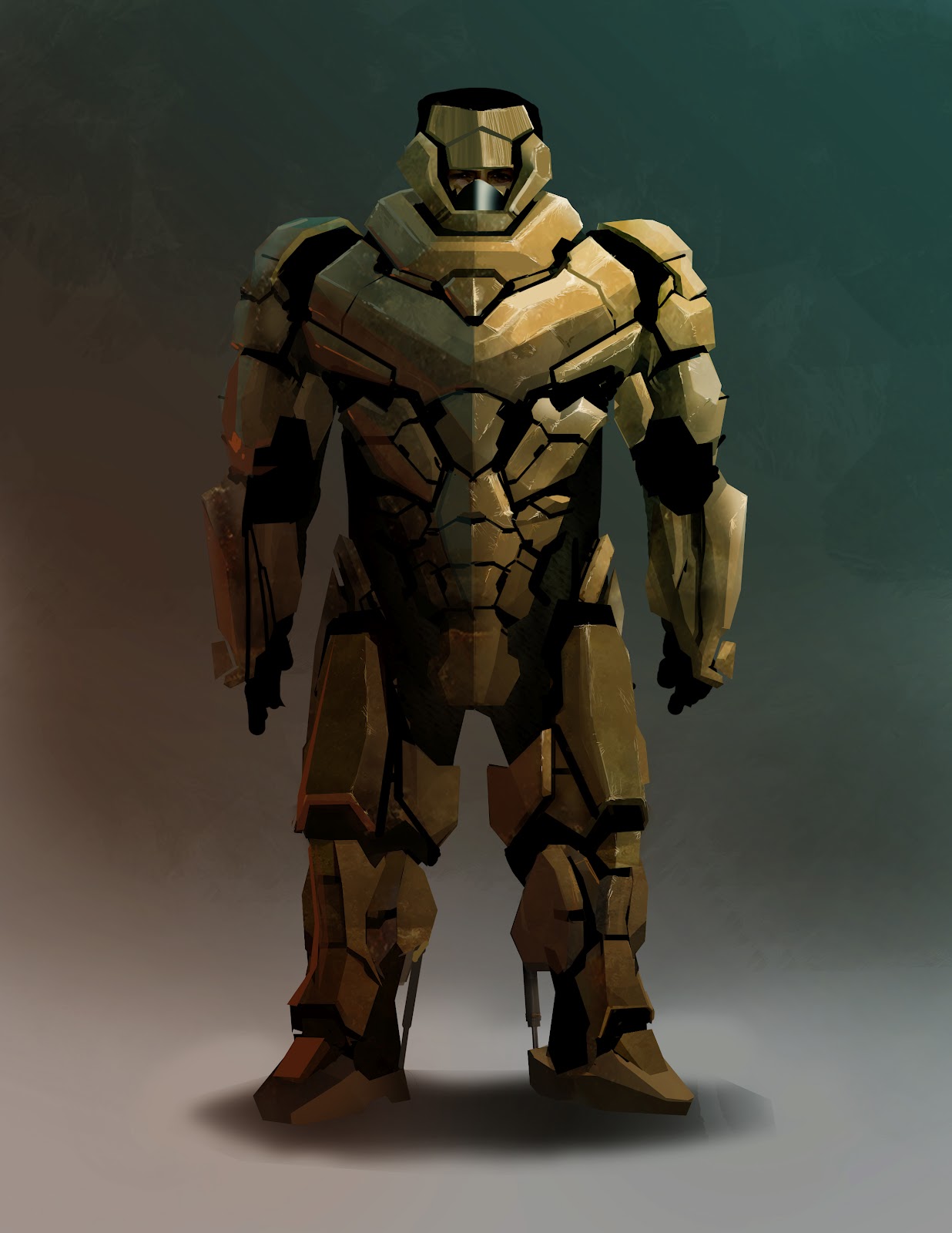 Art works of Seokin Chung: Armor - powerd suit