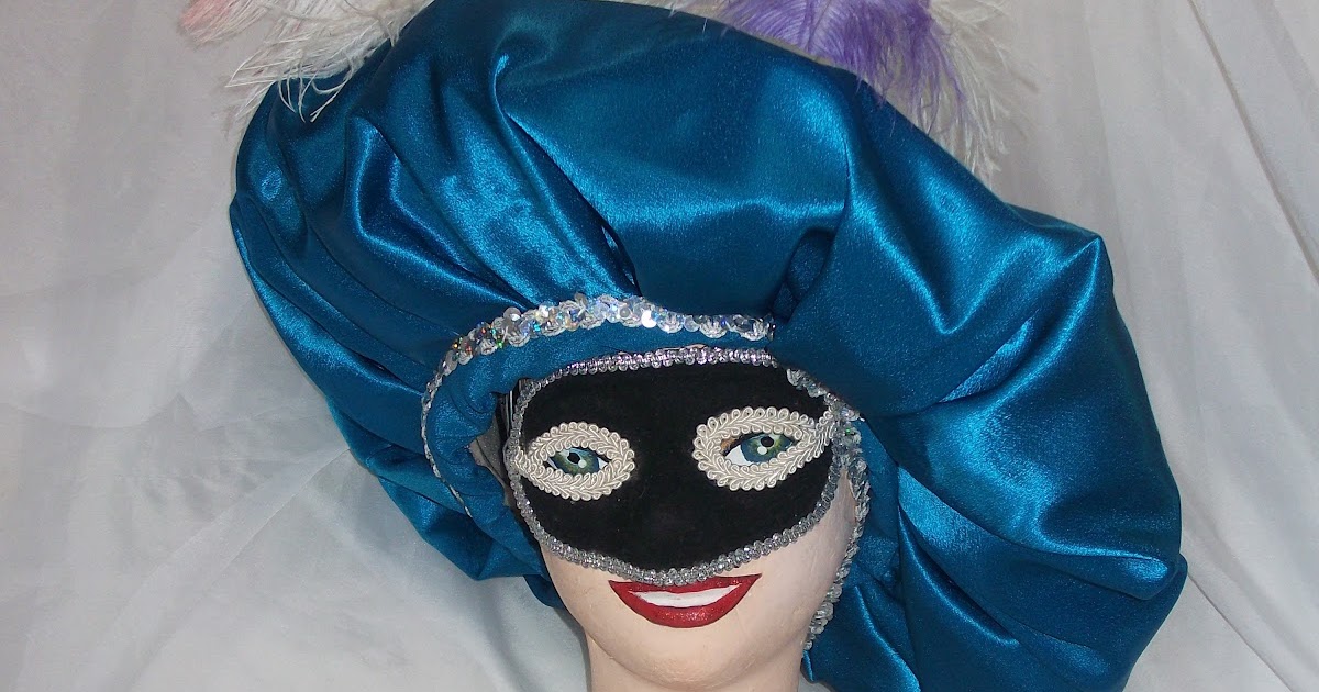 Fantasías Cotillón: CARNAVAL DE VENECIA (Gorros en telas)