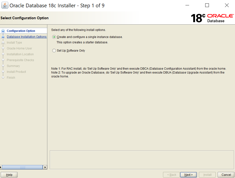 Oracle Database 18C Download | Oracle Database 18C Installation - step ...