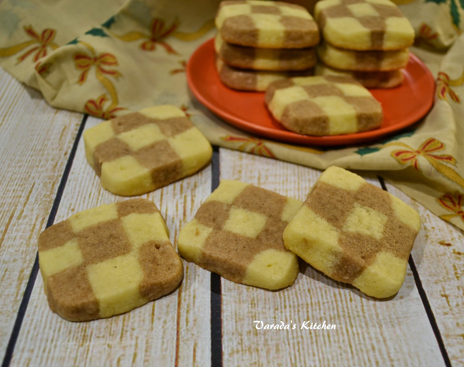 Checkerboard Sugar Cookies
