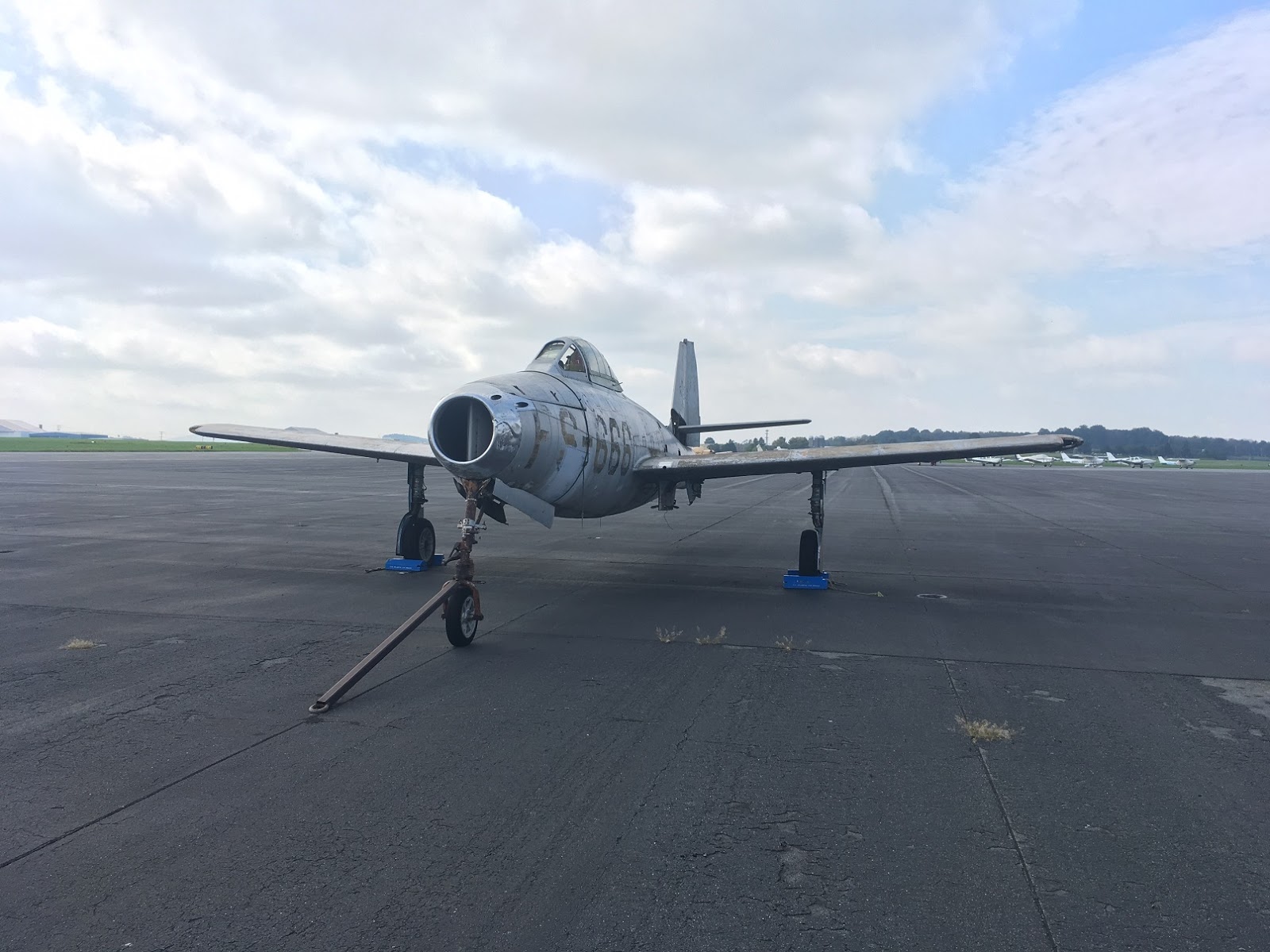 Progress is fine, but it's gone on for too long.: F-84 Thunderjet