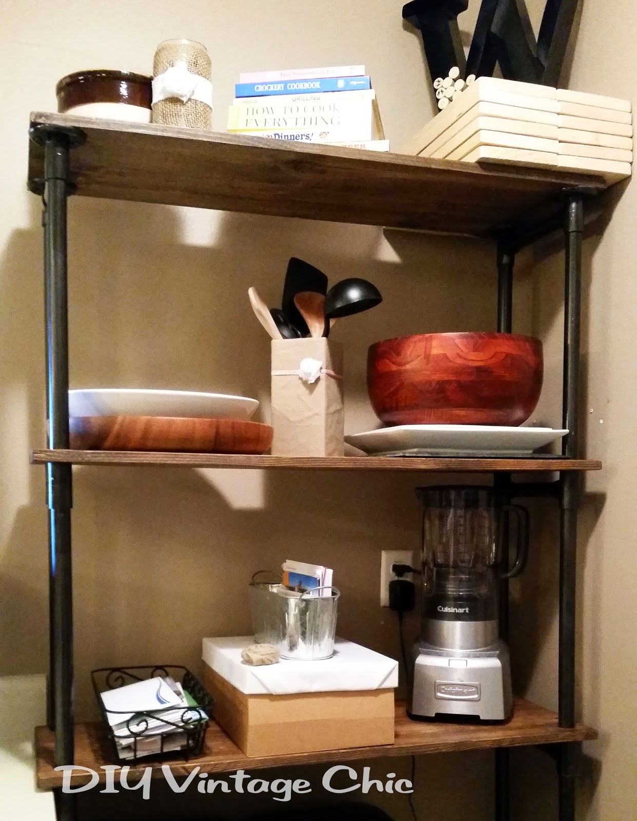 Easy DIY Kitchen Storage