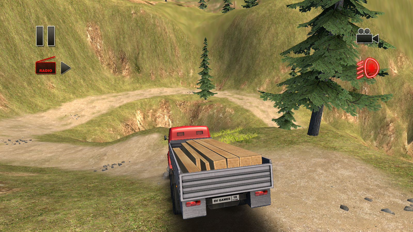 MyKubik: Гоняем на грузовике в Truck Driver Steep Road