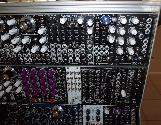 MATRIXSYNTH: Blue Lantern Modules 9U Analog Modular Synthesizer System