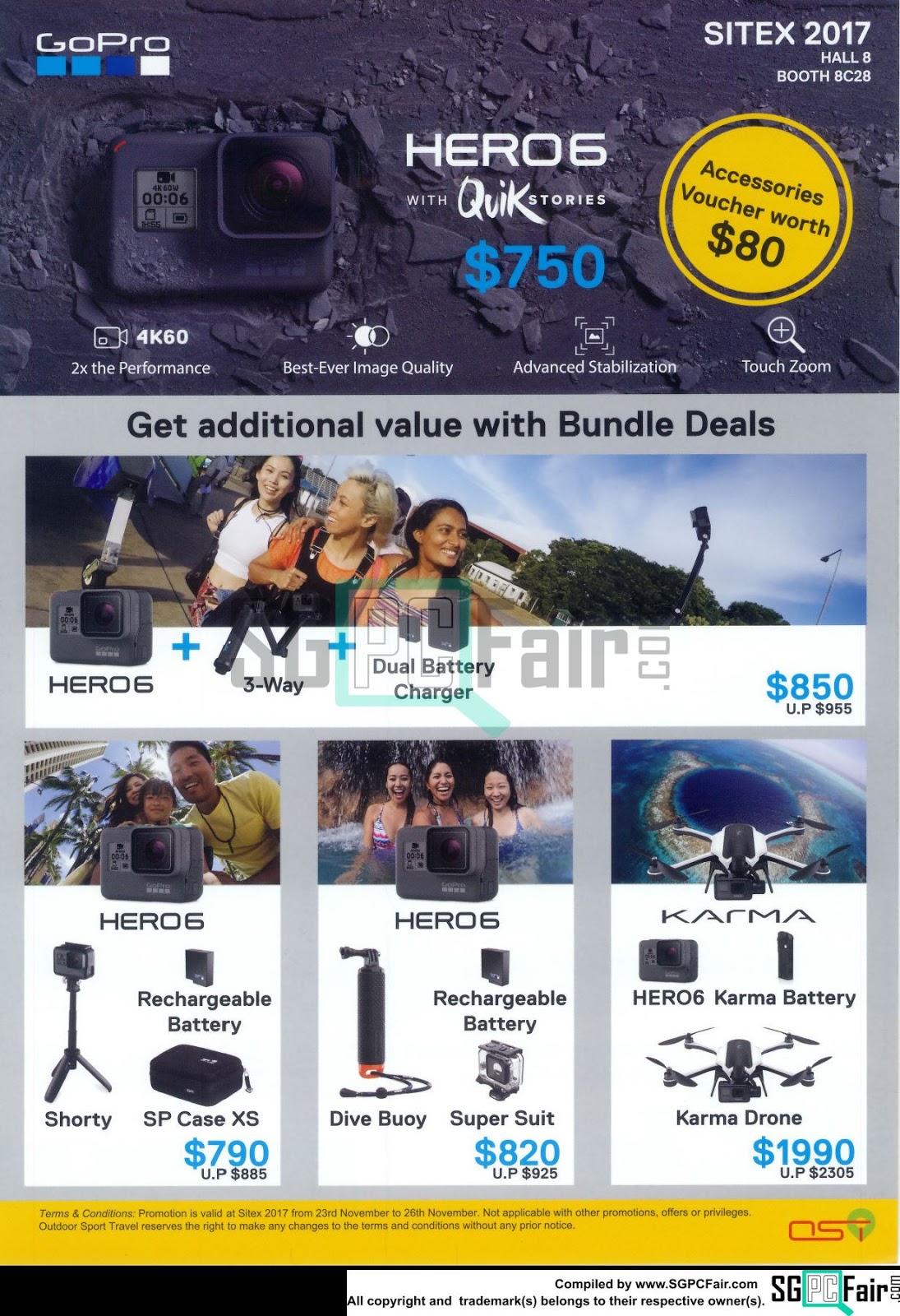 SG PC Fair - Online Brochures, Flyers and Price List: GoPro - SITEX 2017
