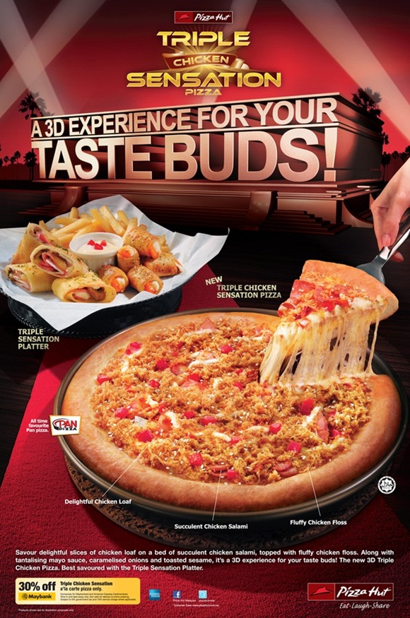 My family's net book: Today's dinner: Triple Chicken Sensation Pizza ...