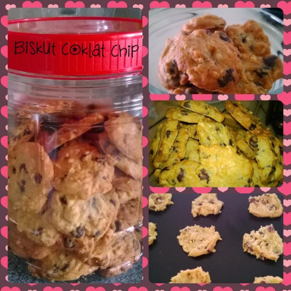 MENU DAPUR McNIM: BISKUT COKLAT CHIP