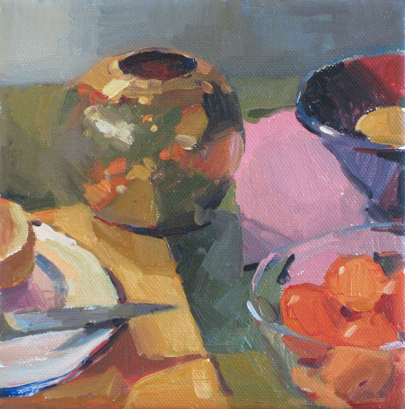 Sedwick Studio: An art lesson for the teacher: painting with ...