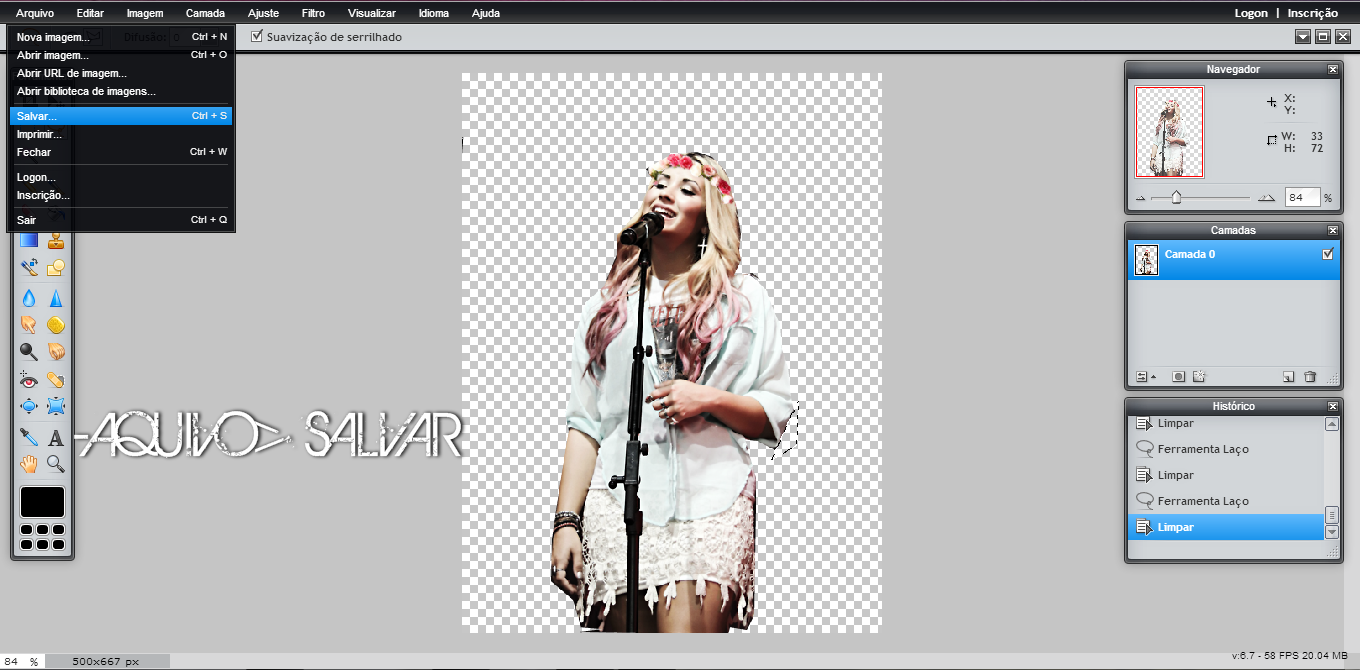 Evolution Resources Blogger: TUTORIAL: COMO TRANSFORMAR A IMAGEM EM PNG?