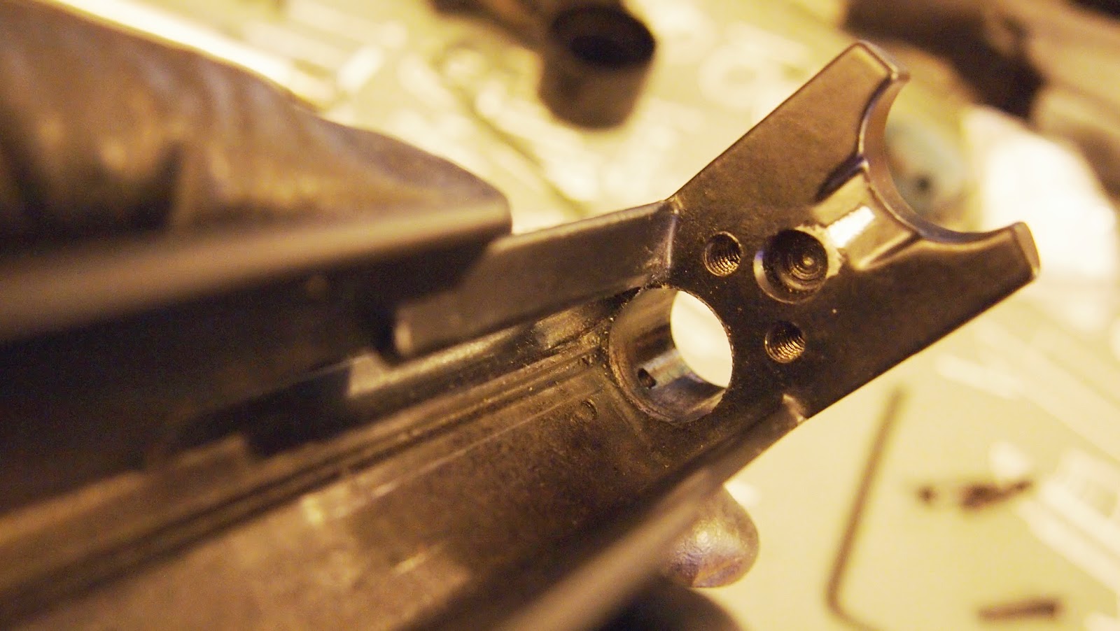 Mister Donut's Firearms Blog: New Barrel and Polymer Buffer Pin for my ...