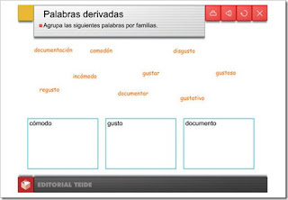 5º Primaria: PALABRAS PRIMITIVAS Y DERIVADAS