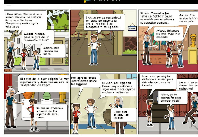 CONECTADOS CON LA LECTURA Y ESCRITURA EN EL GRADO 6.: Historieta