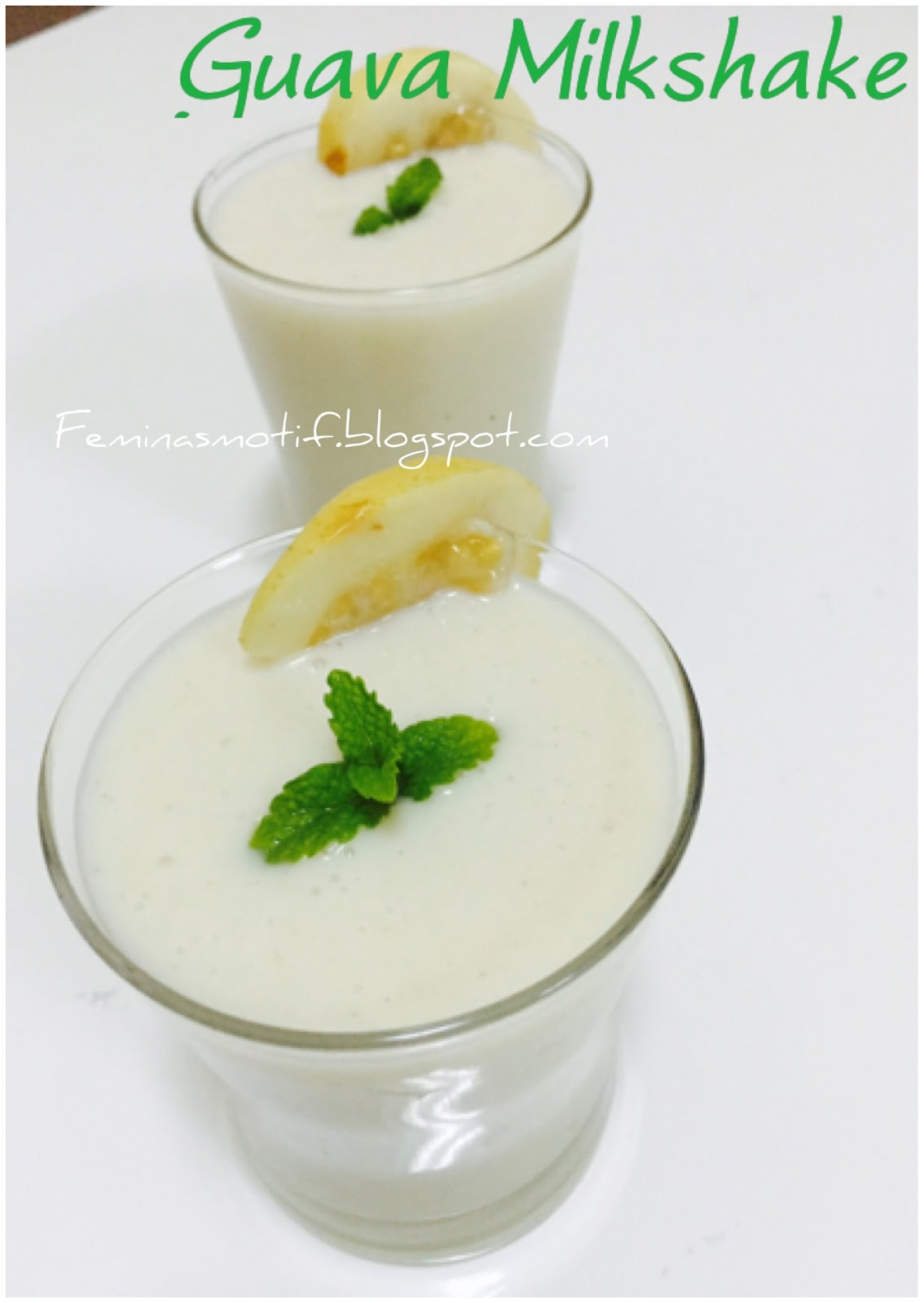 HOME TALENTS: GUAVA MILKSHAKE