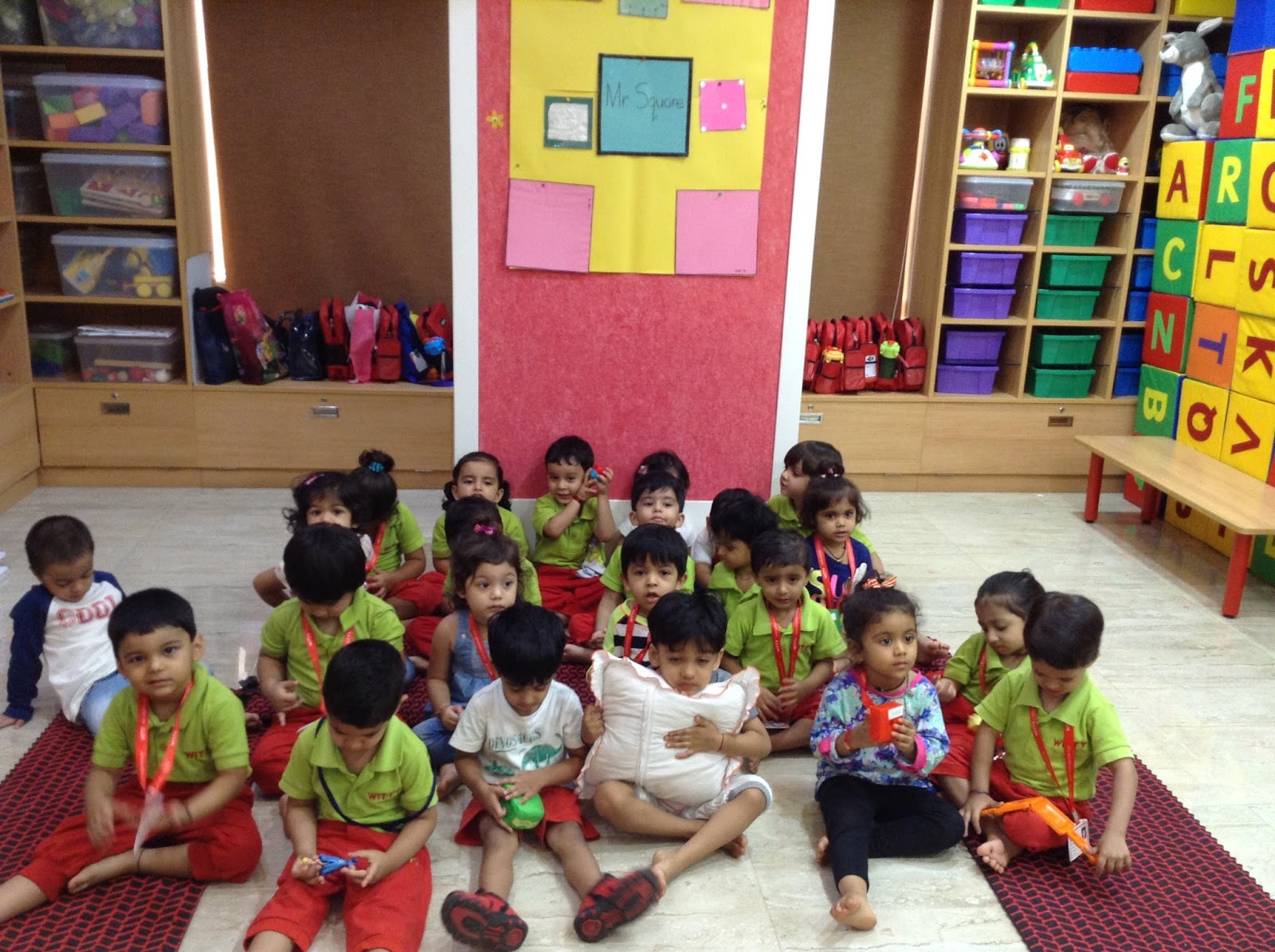 On the top of the World...: Square Day Celebrated by Nursery at Witty ...