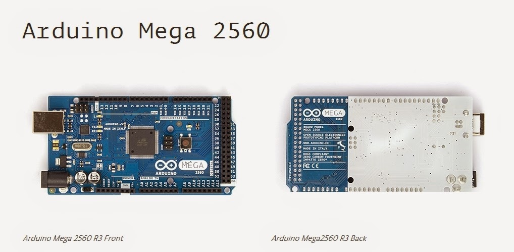 Embeded System Design ศึกษาข้อมูลของบอร์ด Arduino Mega2560