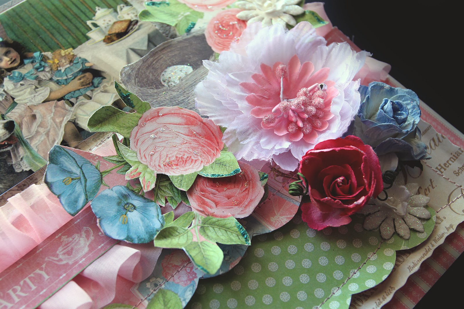 My Glitter Coated Life: A Vintage Tea Party~Scraps Of Elegance March ...