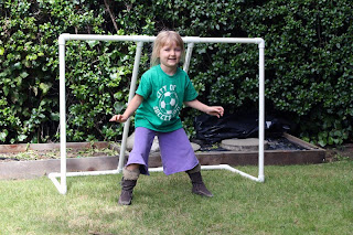 FangleTronics: PVC Pipe goal posts