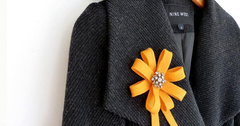 Ribbon and Brooch Combination Jewelry Tutorial / The Beading Gem