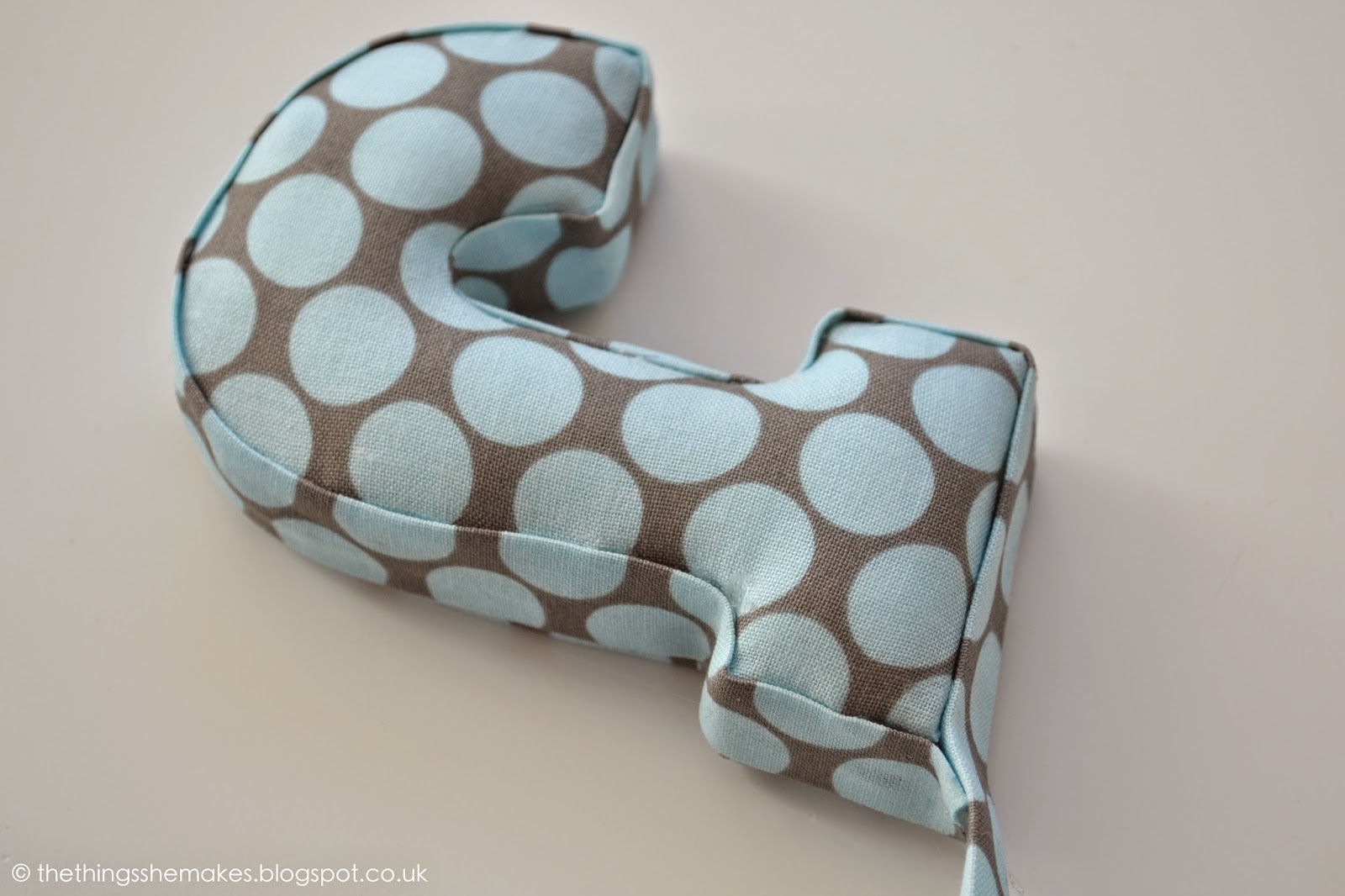 How to Make Padded Letters | The Things She Makes