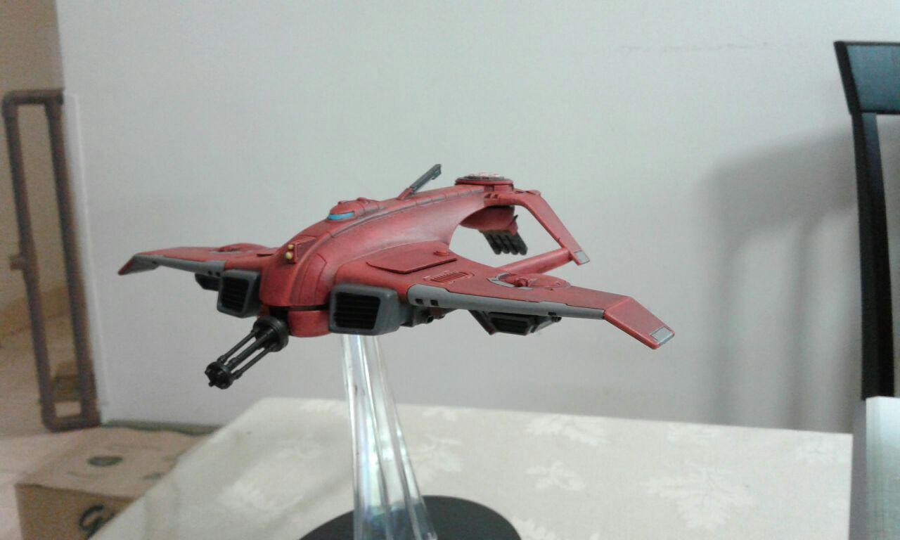 Dark Gathering: Warhammer 40K: Farsight Enclave Razorshark (WIP)