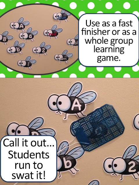 Fly Swatter Game Reviews Letters Sounds Numbers High Frequency Words ...