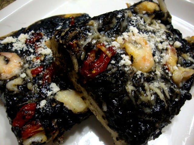 Squid Ink Pizza
