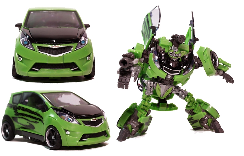 Reno50 - E85 locomotion: La Chevrolet Spark est la Beat du film Transformers 2 avec son kit