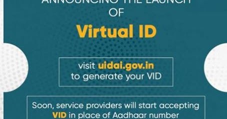 Generate Aadhaar Virtual ID for more Security - What is Virtual ID and ...