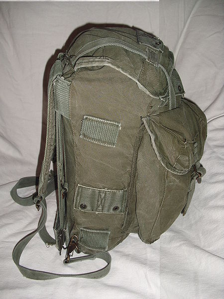 Webbingbabel: South Vietnamese Rangers ARVN-Rucksack