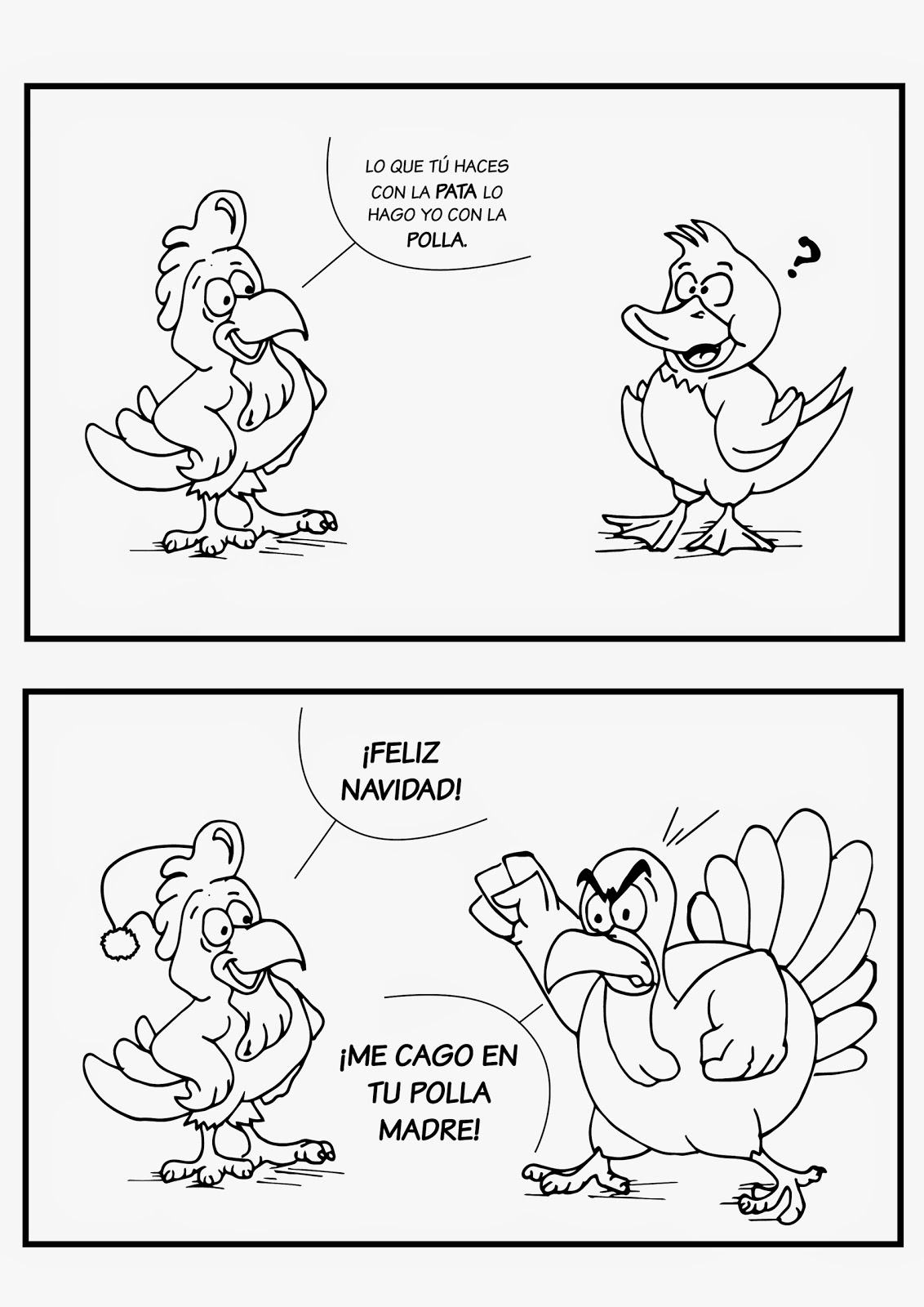 Kiko Mohedano: El chiste del pollo