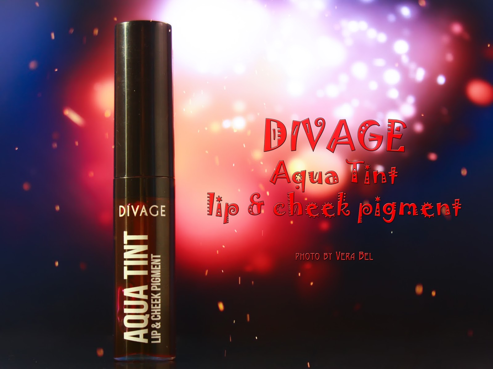 Vera BEL: Тинт для губ Divage Aqua tint Lip & Cheek pigment #03