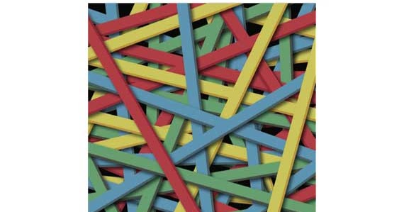 It's About Art and Design: Rubber Band Ball Poster