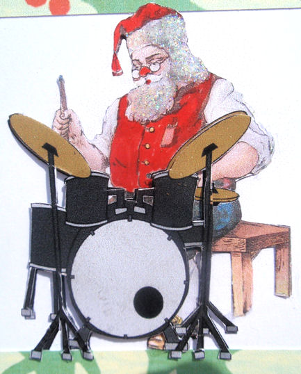 Manualidades por mi: Rockin' Santa