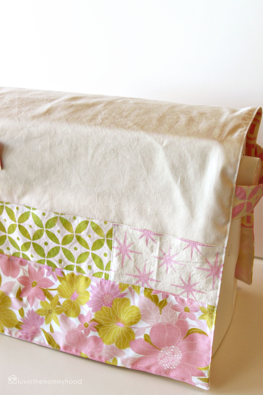 luvinthemommyhoodreviews: Reversible Sewing Machine Cover Tutorial with ...