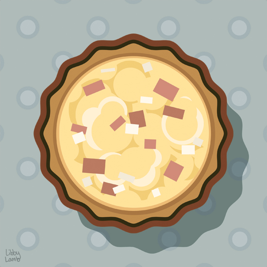 Libby Lamb Wagner: quiche