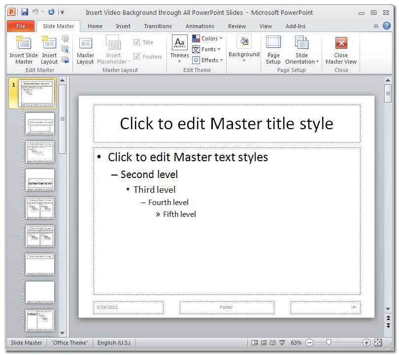 PowerPoint Tips: March 2012