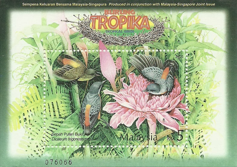 DUNIA SETEM : Setem Burung Tropika 2002.