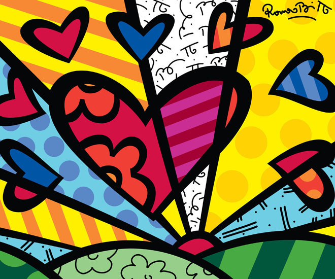 ROMERO BRITTO: A MARCA DA ALEGRIA ~ Imagens lindas