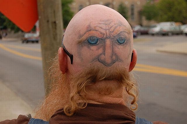 Tattoo Mendem: Head Tattoos | Head Tattoo Ideas | Head Tattoo Pictures