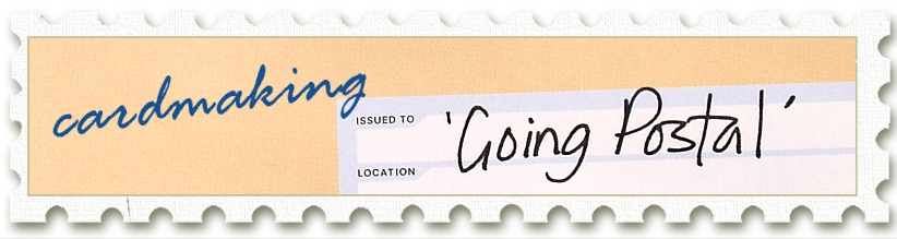 notes on paper: Going Postal: Cards from scraps, snippets and stamps