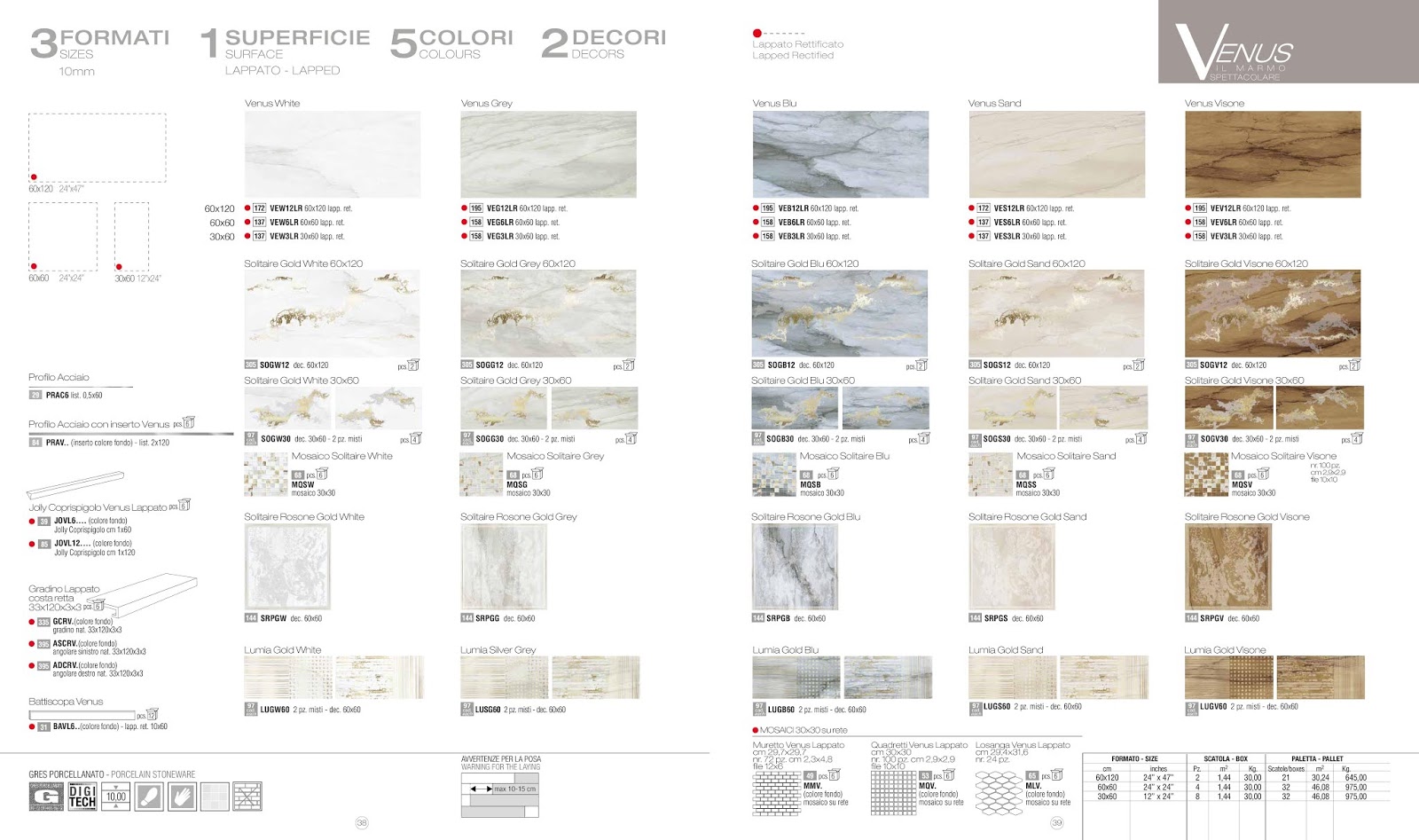 Showroom, Magazin de Gresie si Faianta Baia Mare: Gresie si faianta Baia Mare, Venus, Brennero