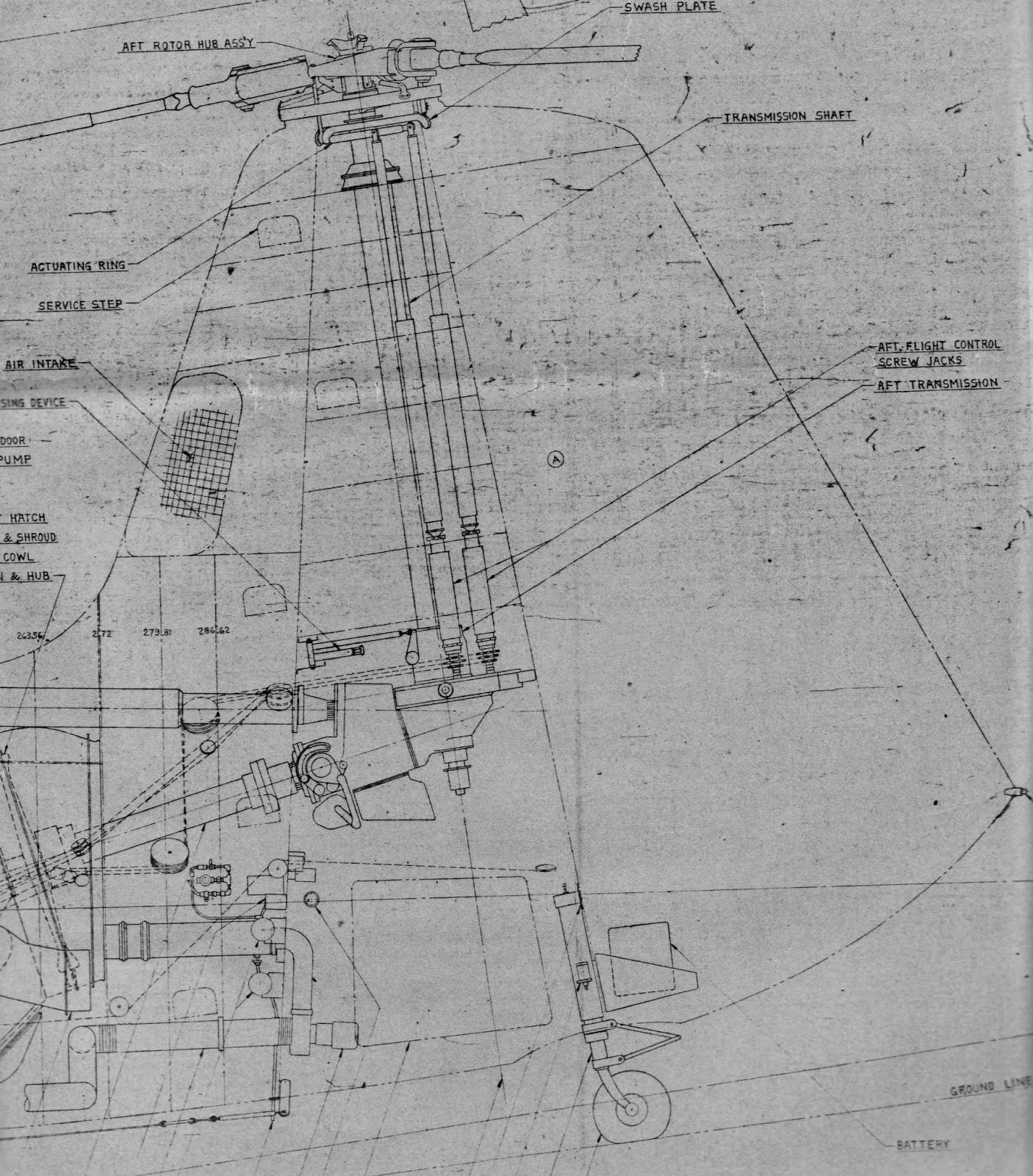Tailhook Topics Drafts: Piasecki HUP Interior
