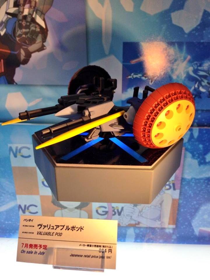 GUNDAM GUY: HGBC 1/144 Valuable Pod - On Display @ Shizuoka Hobby Show ...