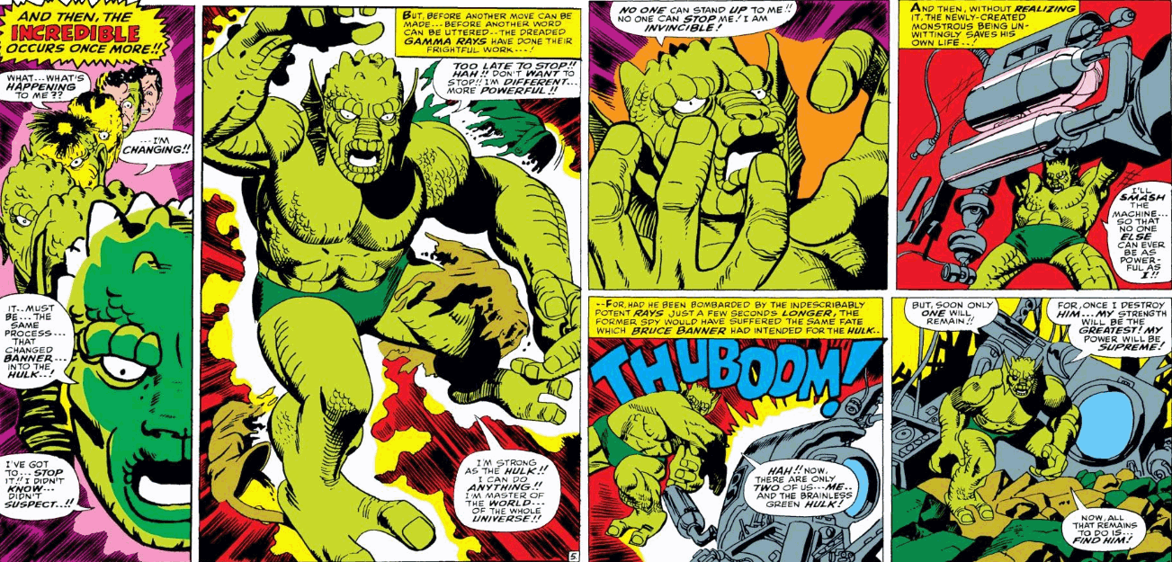The Peerless Power of Comics!: Betty Ross Presents: The Abomination!