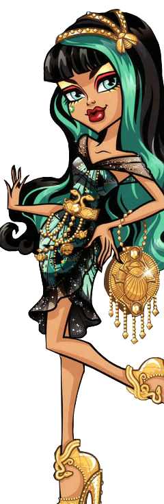 Todo Sobre Monster High Artwork Png De Cleo De Nile Frights Camera