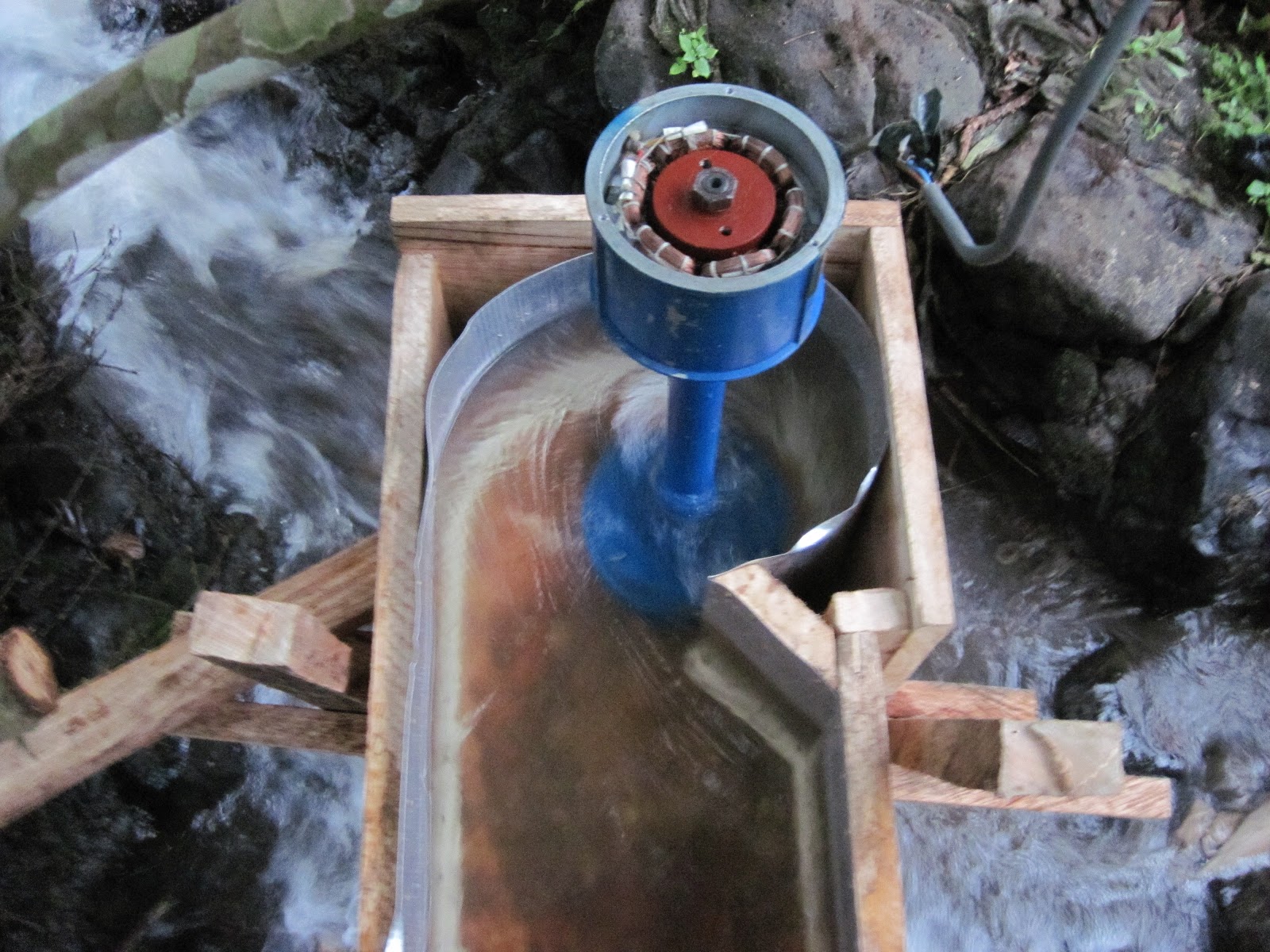 7000 km away from home...: Pico Hydro Turbine - Part Two