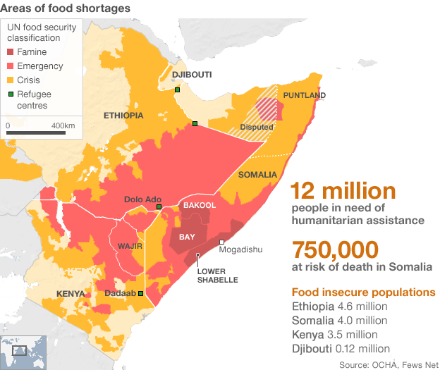Kultūra: Somalia's Famine Death Toll Projected To Reach 750,000