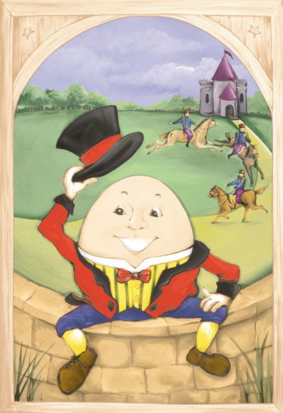 Bare Feet, Blessings, & Butterflies: Humpty Dumpty - Great was the Fall